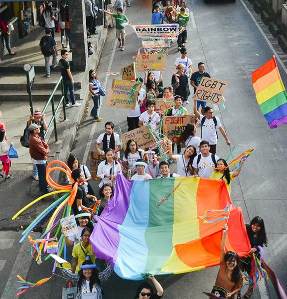 Bahaghari Center - The rainbow emanates from here